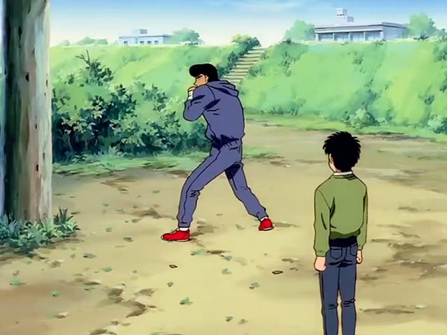 Ippo Vs Miyata Eng Sub Hajime No Ippo Ep 2 Youtube Hajime No Ippo