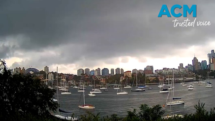 Strong storms swept across Greater Sydney | The Border Mail | Wodonga, VIC