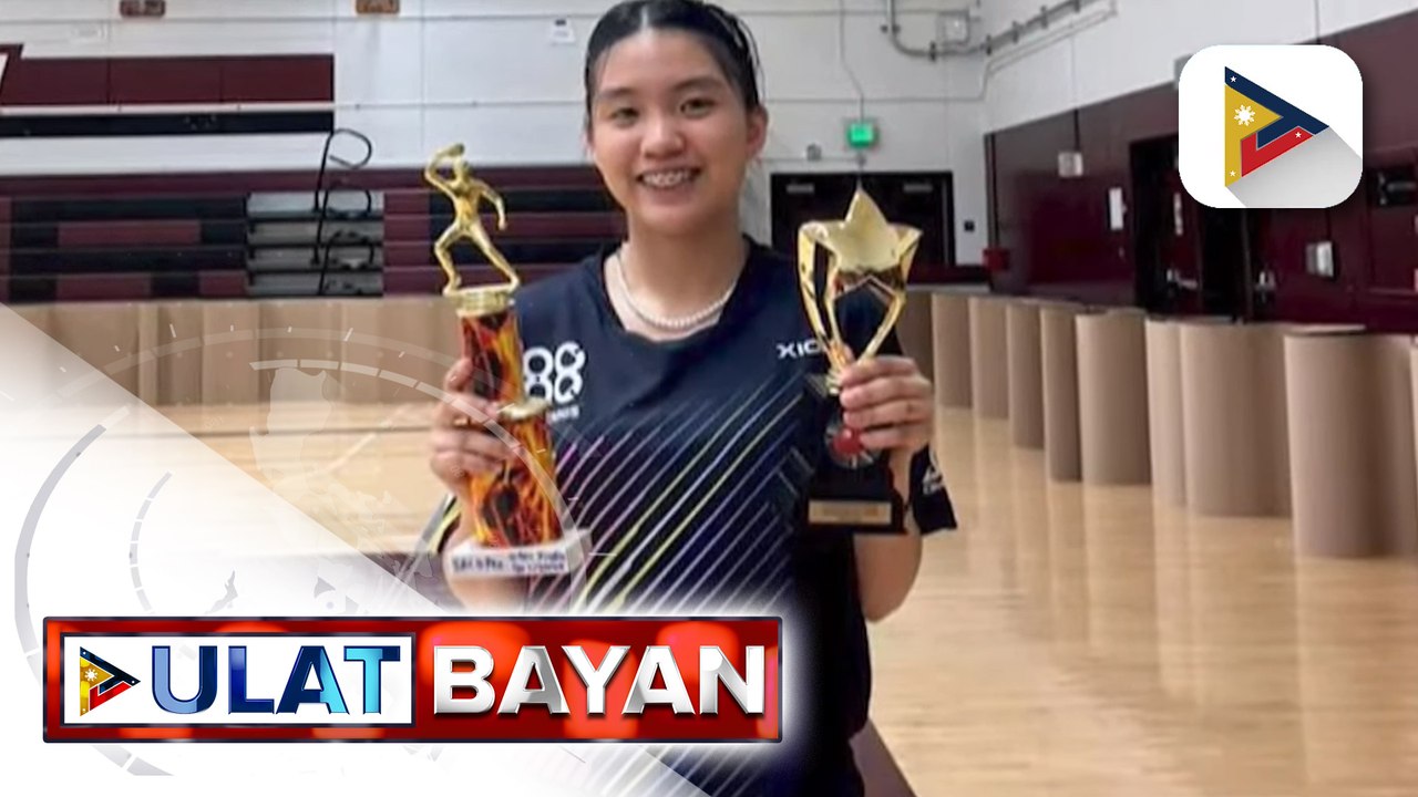 Kheith Rhynne Cruz, nakasungkit ng apat na ginto at isang bronze sa silicon valley table tennis ...