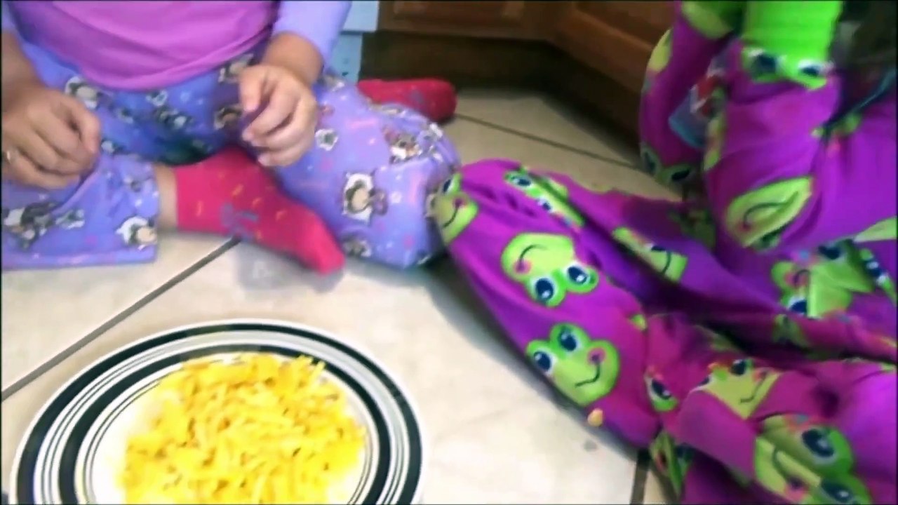 Bad Baby Real Food Fight Victoria vs Annabelle McDonald's Hidden Eggs ...