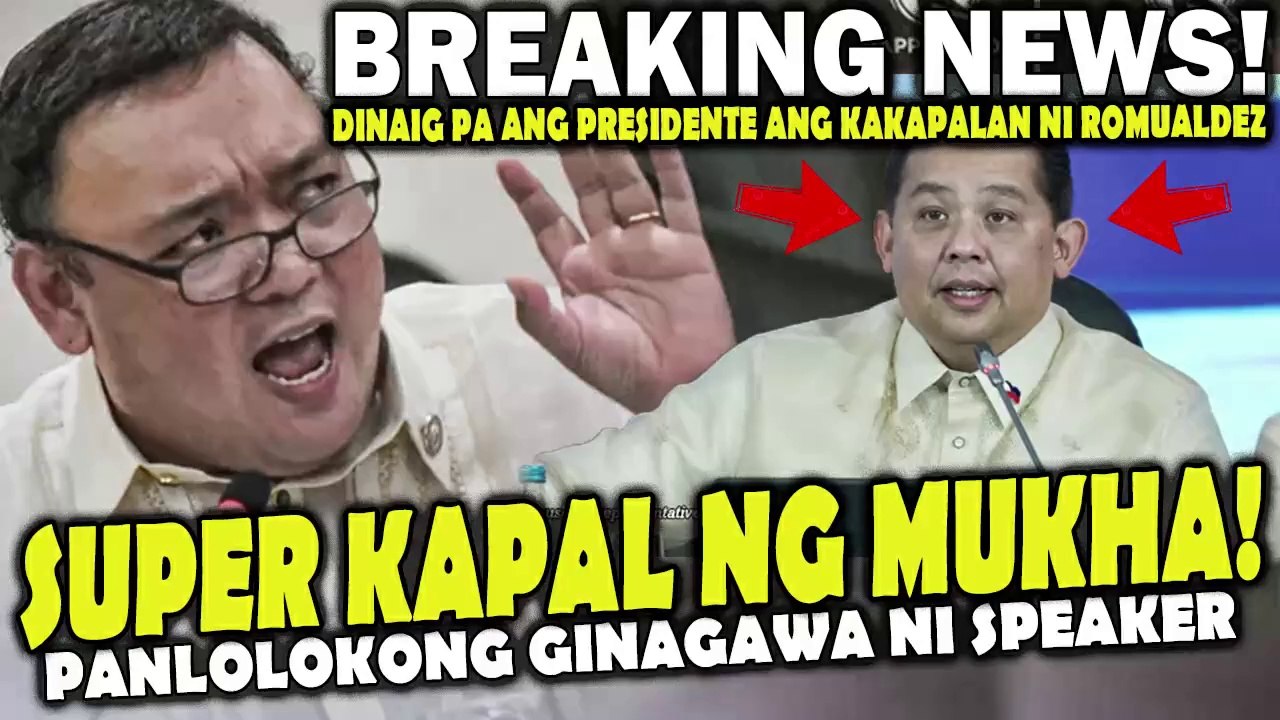 Kakapalan ng mukha ni Speaker! Harry Roque ibinulgar ang panglolokong ginagawa ni Martin ...
