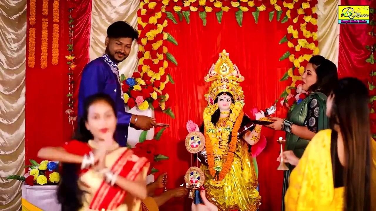 সরস্বতী বিদ্যাদেবী _ Saraswati Vidya Devi _ Saraswati Puja Song Bangla ...