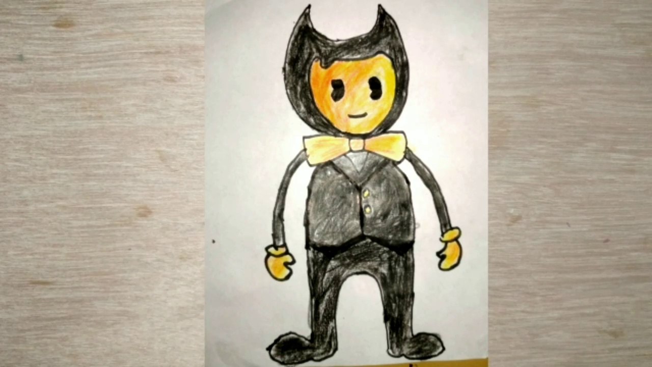 How to draw BENDY(Bendy and the Dirk Revival) - video Dailymotion