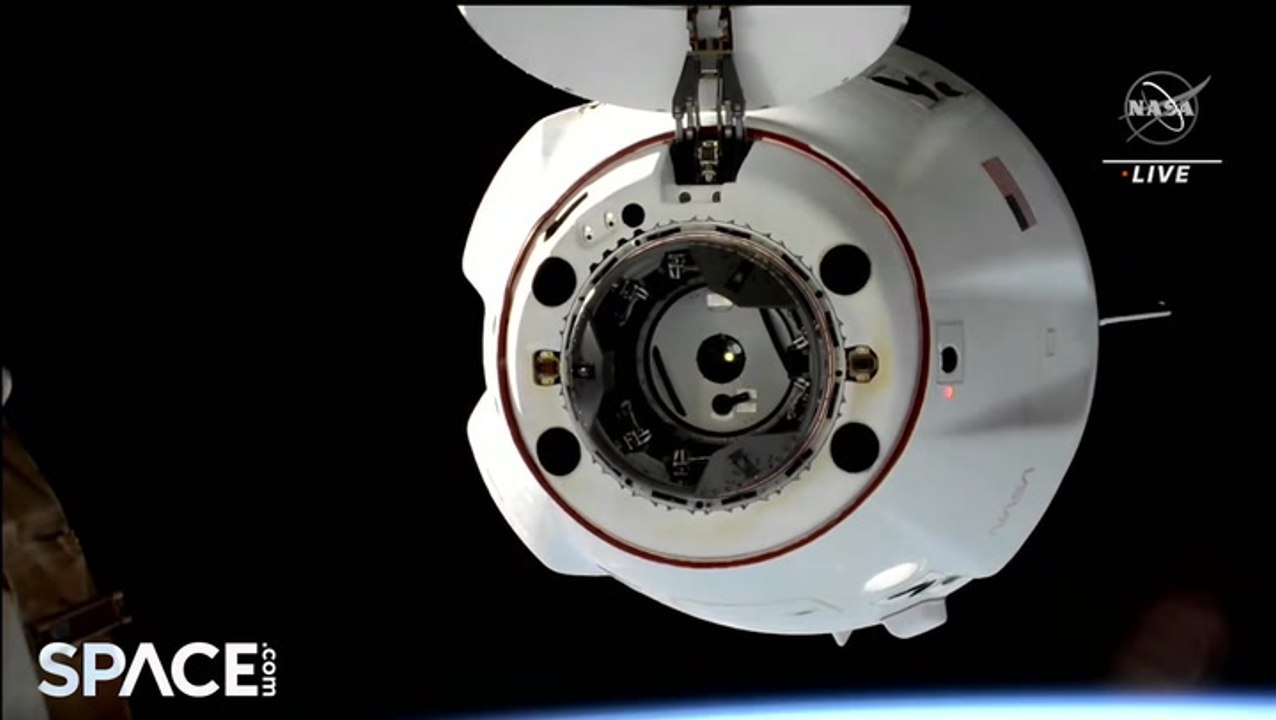 Watch How Astronauts Relocates A SpaceX Dragon Capsule - Time-Lapse ...