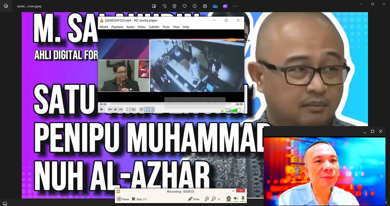 MUHAMMAD NUH AL-AZHAR DIBANTU OLEH ANGGOTA KOMISI PAKAR ASOSIASI ...