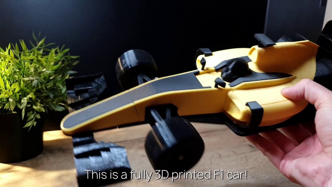 AWESOME F1 Car 3D Model - 3D Printed F1 Car - Formula 1 Car - 3D Cars ...