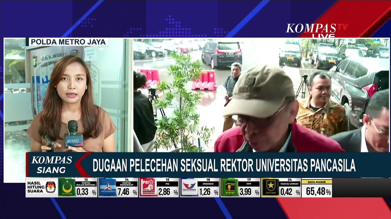 Dugaan Pelecehan Seksual, Polisi Periksa Rektor Nonaktif Universitas Pancasila Edie Tut ...