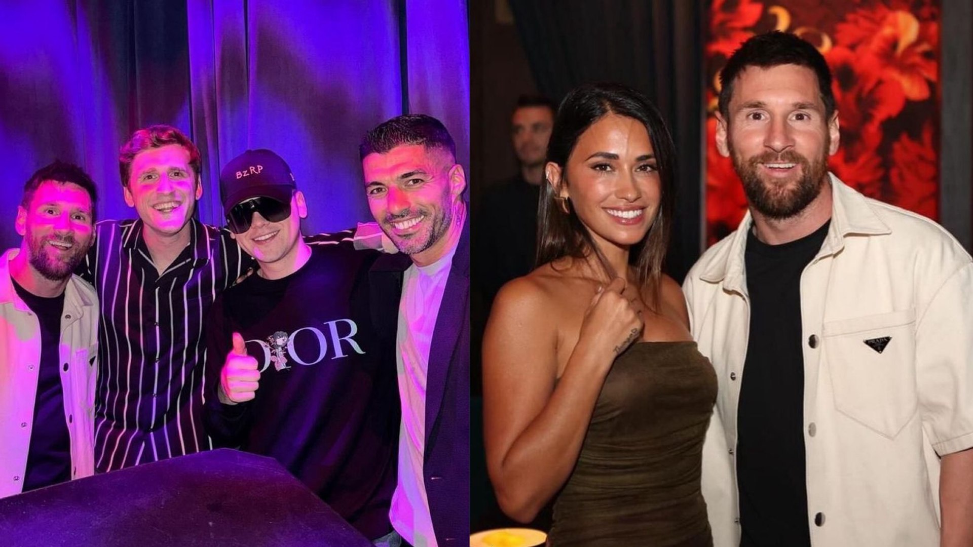 VIDEO | Antonela Roccuzzo's Party Organized by Messi with Bizarrap ...