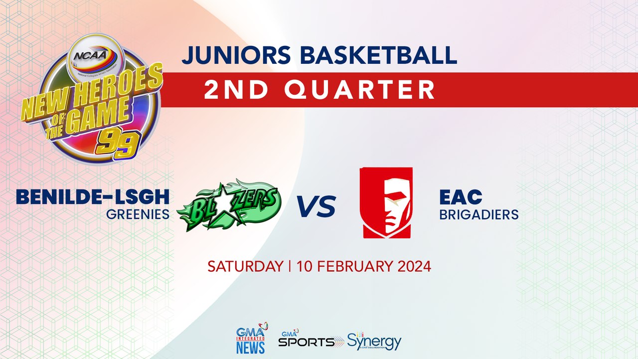 NCAA Season 99 | Benilde-LSGH vs EAC (Juniors Basketball) | 2nd Quarter - video Dailymotion