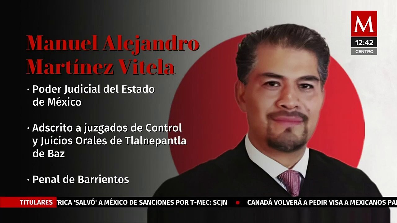 Él es Manuel Alejandro Martínez Vitela, juez que liberó al presunto ...