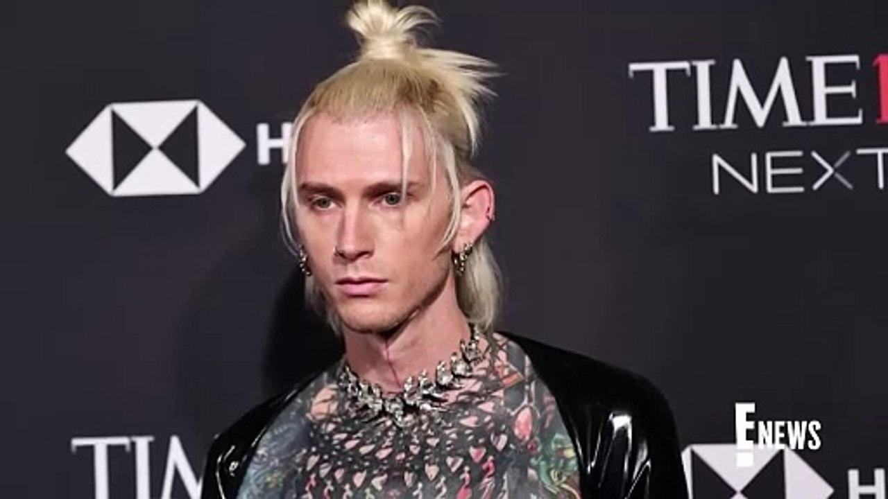 Machine Gun Kelly Debuts DARING New Look With Massive Blackout Tattoo ...