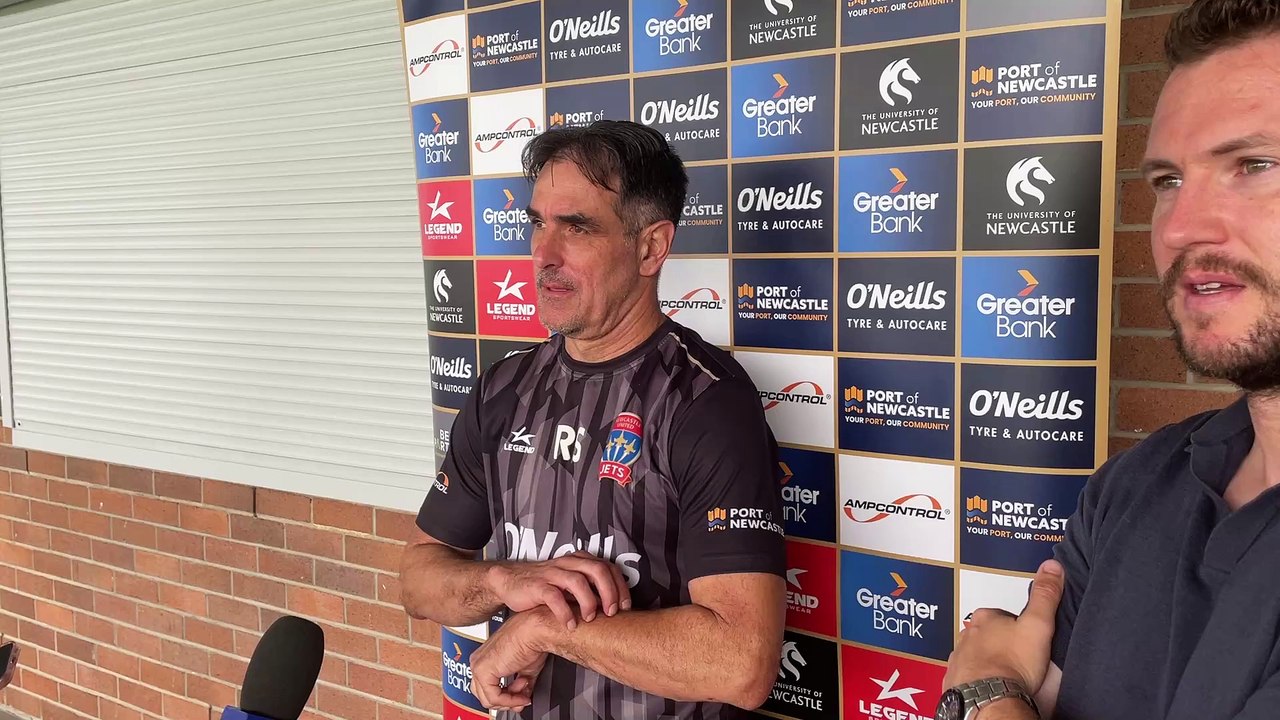 Jets coach Rob Stanton | March 1, 2024 | Newcastle Herald - video ...