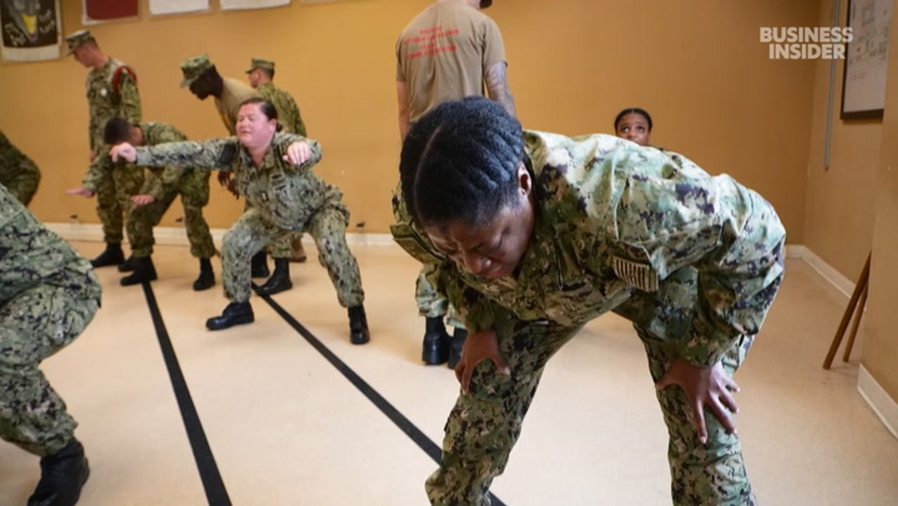 How Navy boot camp instructors are trained - video Dailymotion