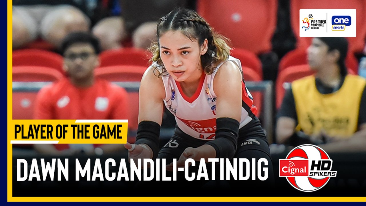 PVL Player of the Game Highlights: Dawn Macandili-Catindig anchors Cignal's floor defense vs ...