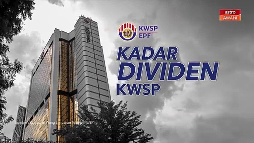 [INFOGRAFIK] Kadar Dividen KWSP | Astro Awani