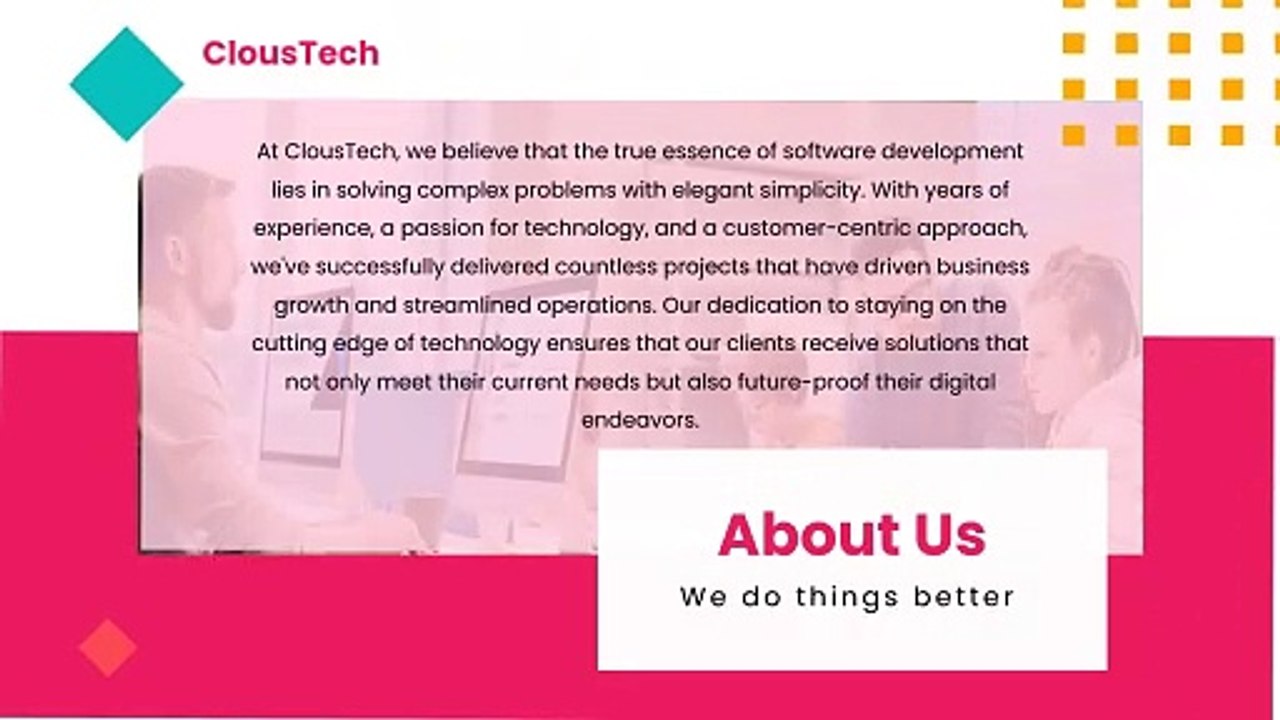 ClousTech - Software Development Company Profile - video Dailymotion