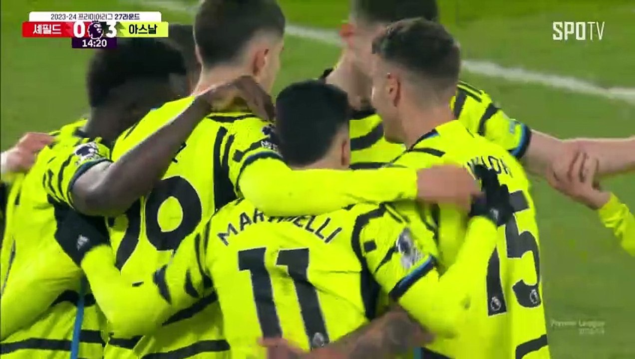 스포츠중계 빠른티비 [PL] 27R 셰필드 vs 아스날 하이라이트 2024.03.05 (화) 0500 - 동영상 Dailymotion