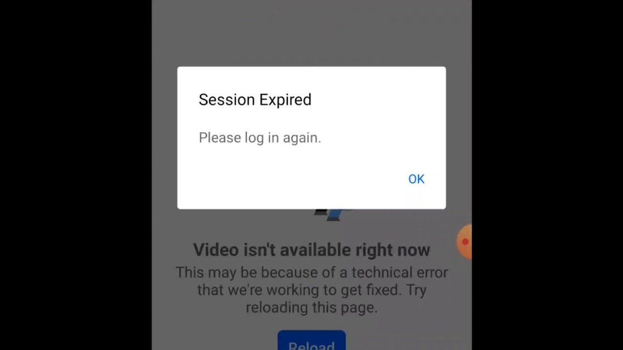 Session expired facebook problem solve || Session Expired Facebook ...
