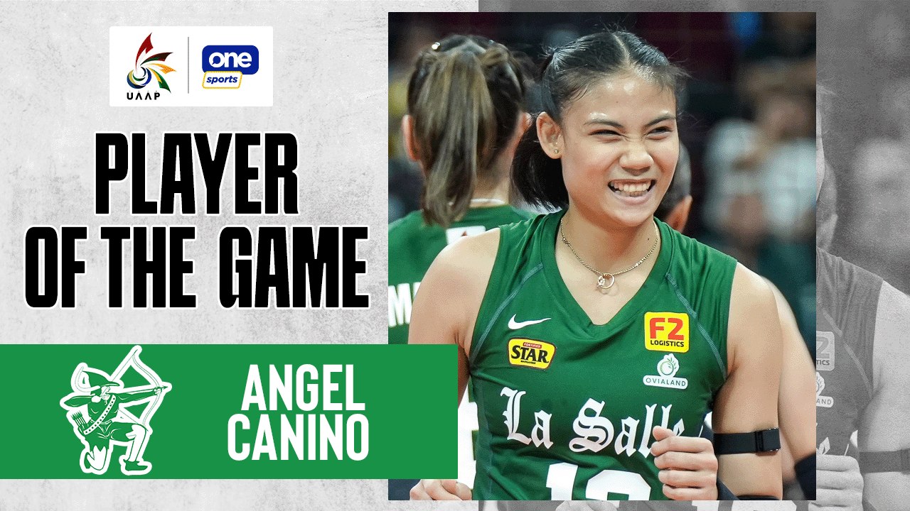 UAAP Player of the Game Highlights: MVP Angel Canino shows fighting form in first showdown vs ...