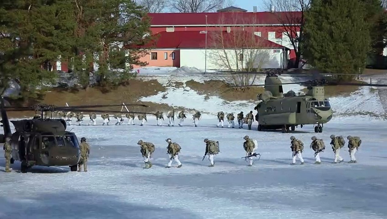 U.S. Army • Airborne Combat Team • Exercise Sentry Sentinel - video ...