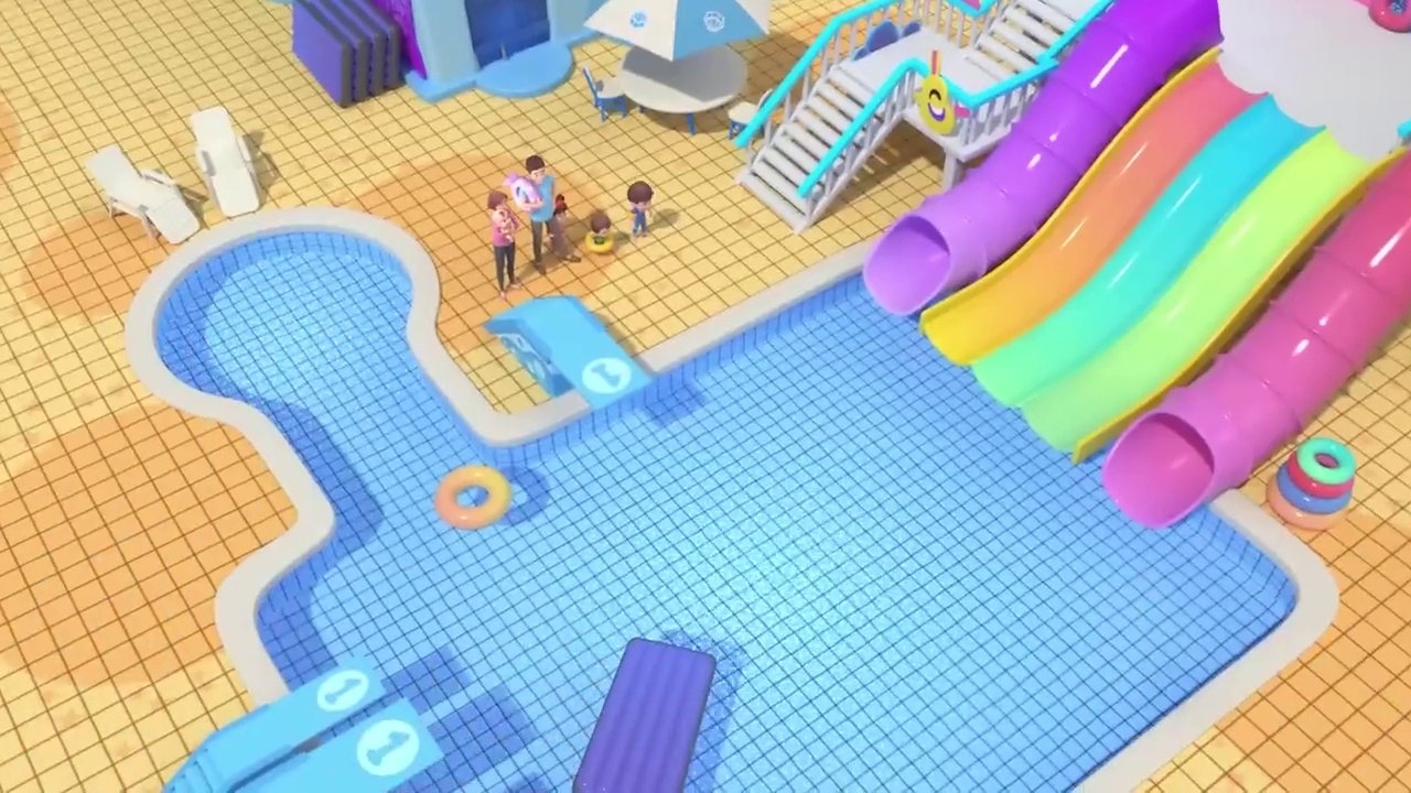 Water Slides Song _ Good Manners Lalafun Nursery Rhymes & Kids Songs ...