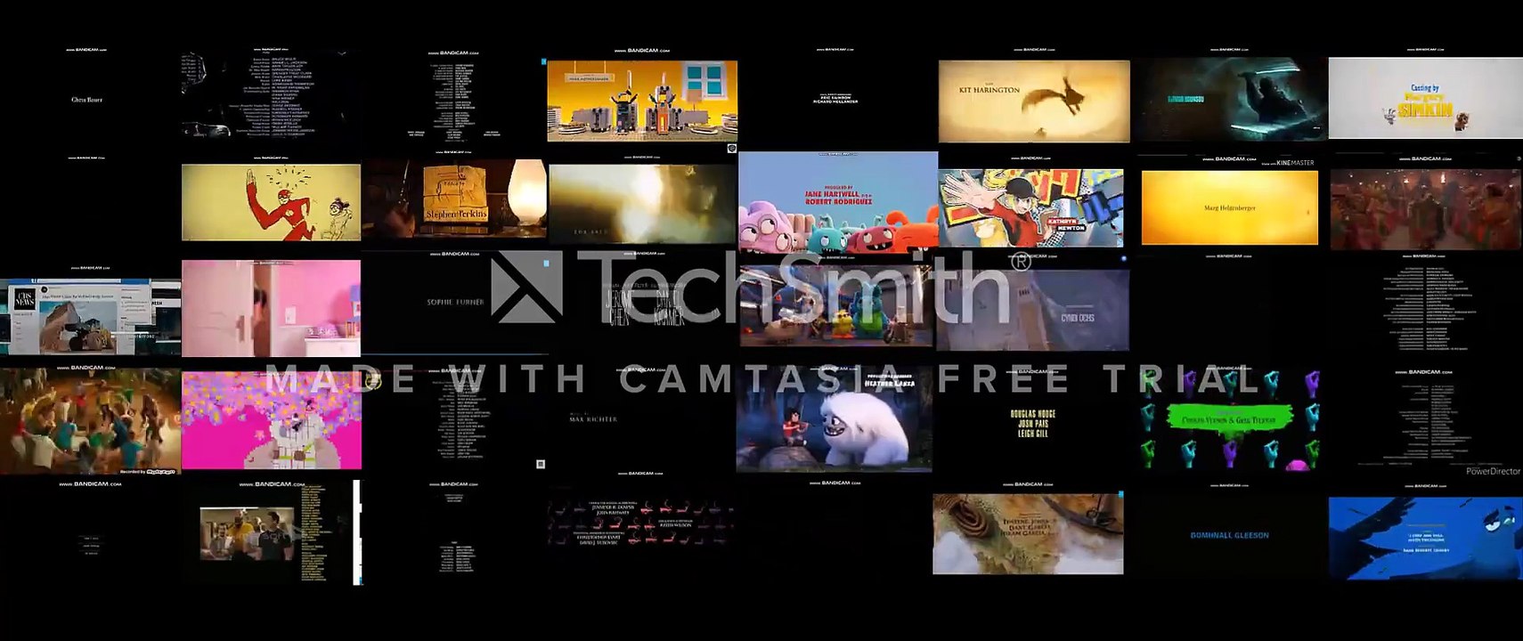 All 40 Movies in 2019 End Credits At Once in 1 Minute - video Dailymotion