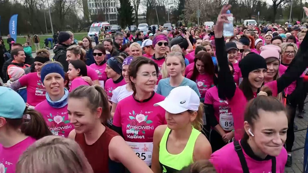 Krakow - pierwszy krakowskiego bieg kobiet - video Dailymotion