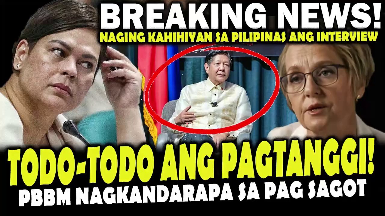 Todo-todo ang kanyang pagtanggi! PBBM naging kahihiyan sa pilipinas ang ...