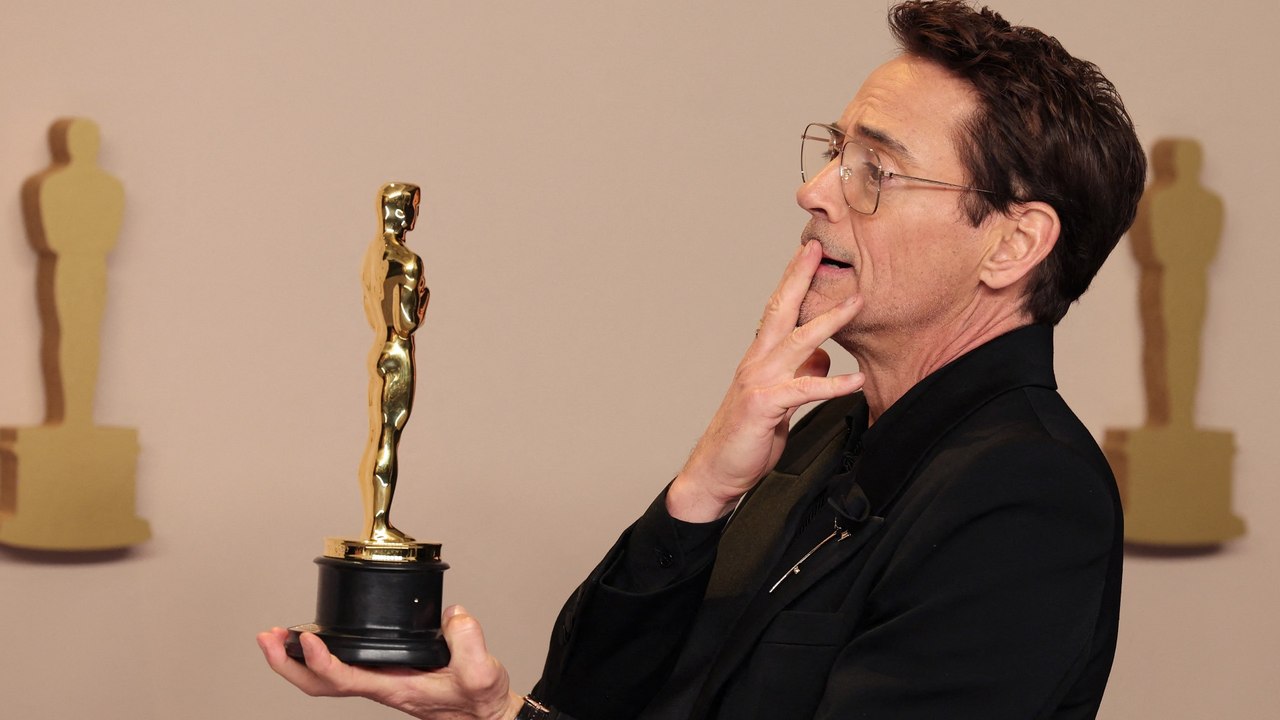 El primer Oscar de Robert Downey Jr.: "Le doy las gracias a mi terrible ...