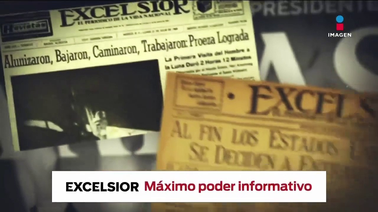 El periódico Excélsior cumple 107 años de vida - Vídeo Dailymotion