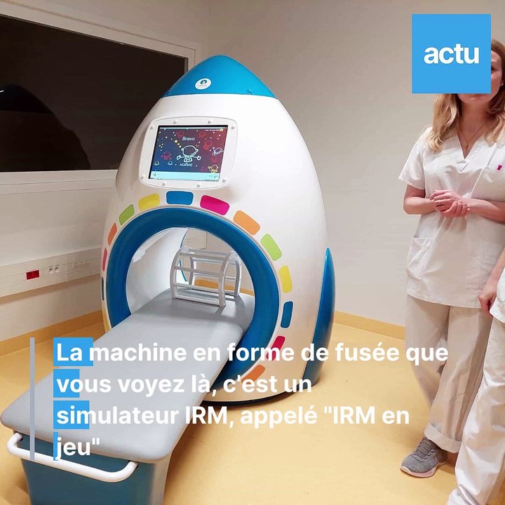 Hôpital de Hautepierre à Strasbourg : un simulateur IRM pour enfants - Vidéo Dailymotion