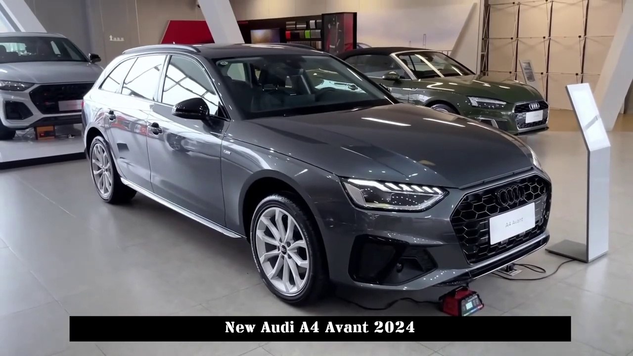 More than a Sedan, New Audi A4 Avant 2024 - video Dailymotion
