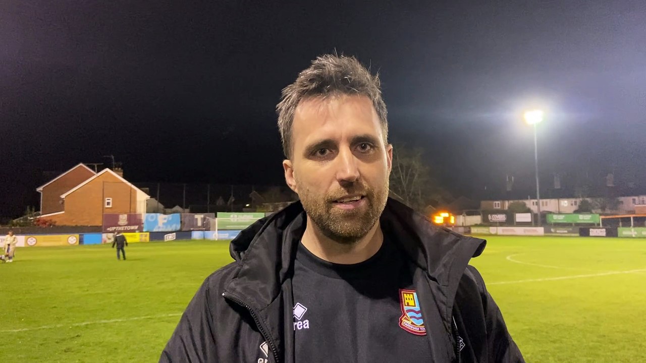 Farnham Town manager Paul Johnson post-Redhill - video Dailymotion