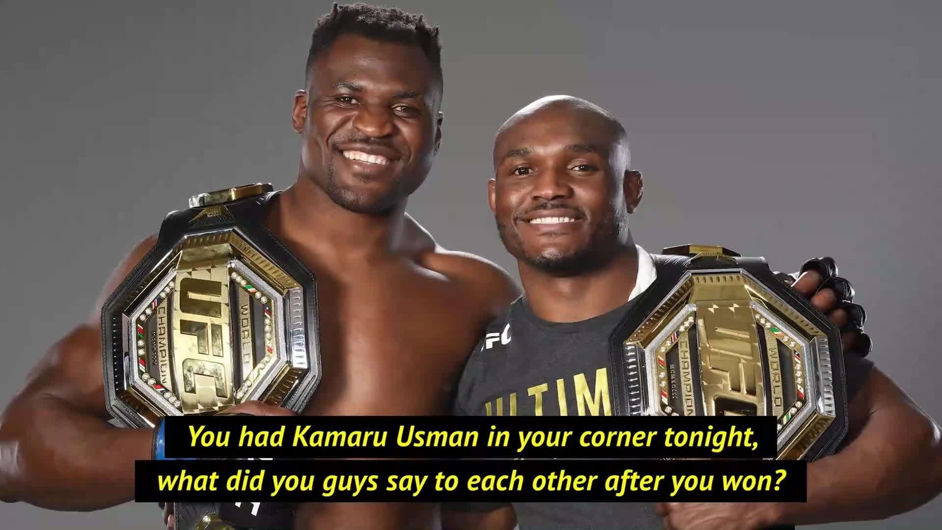 Ngannou standing for 'hope' after becoming third African-born UFC ... Ngannou standing for 'hope' after becoming third African-born UFC ...