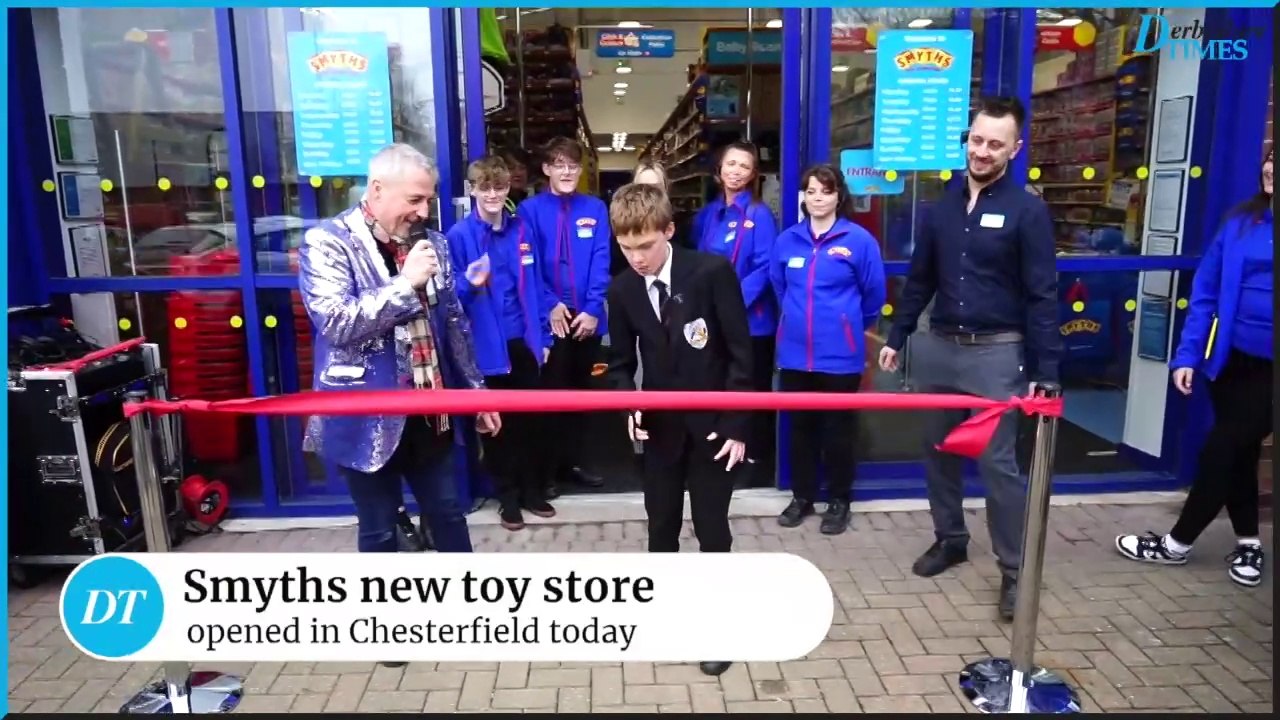 Smyths new toy store opened in Chesterfield today - video Dailymotion