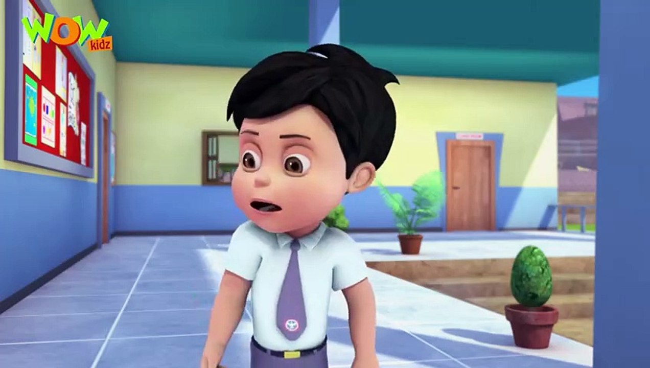 Vir School Painting Vir The Robot Boy Best Scenes Season 1 03 Robot ...