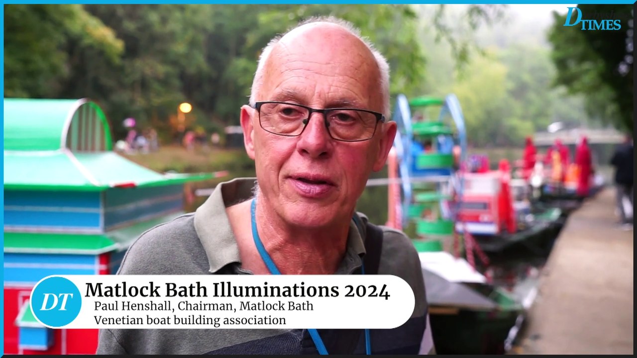 Matlock Bath illuminations opening night 2024 - video Dailymotion