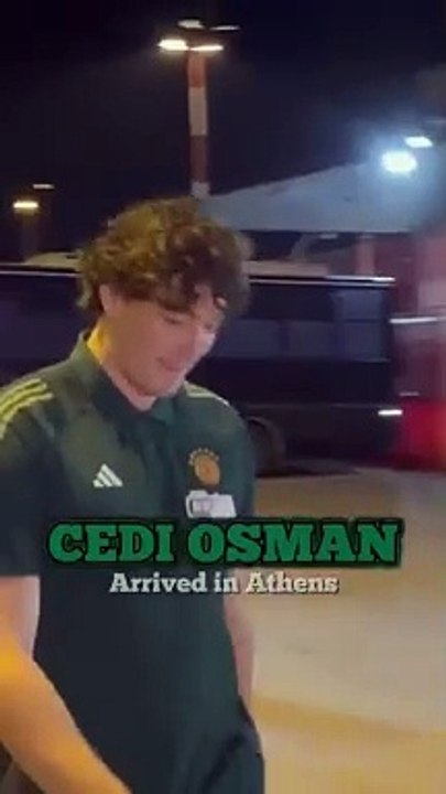 Cedi Osman, Panathinaikos için Atina'da - Dailymotion Video