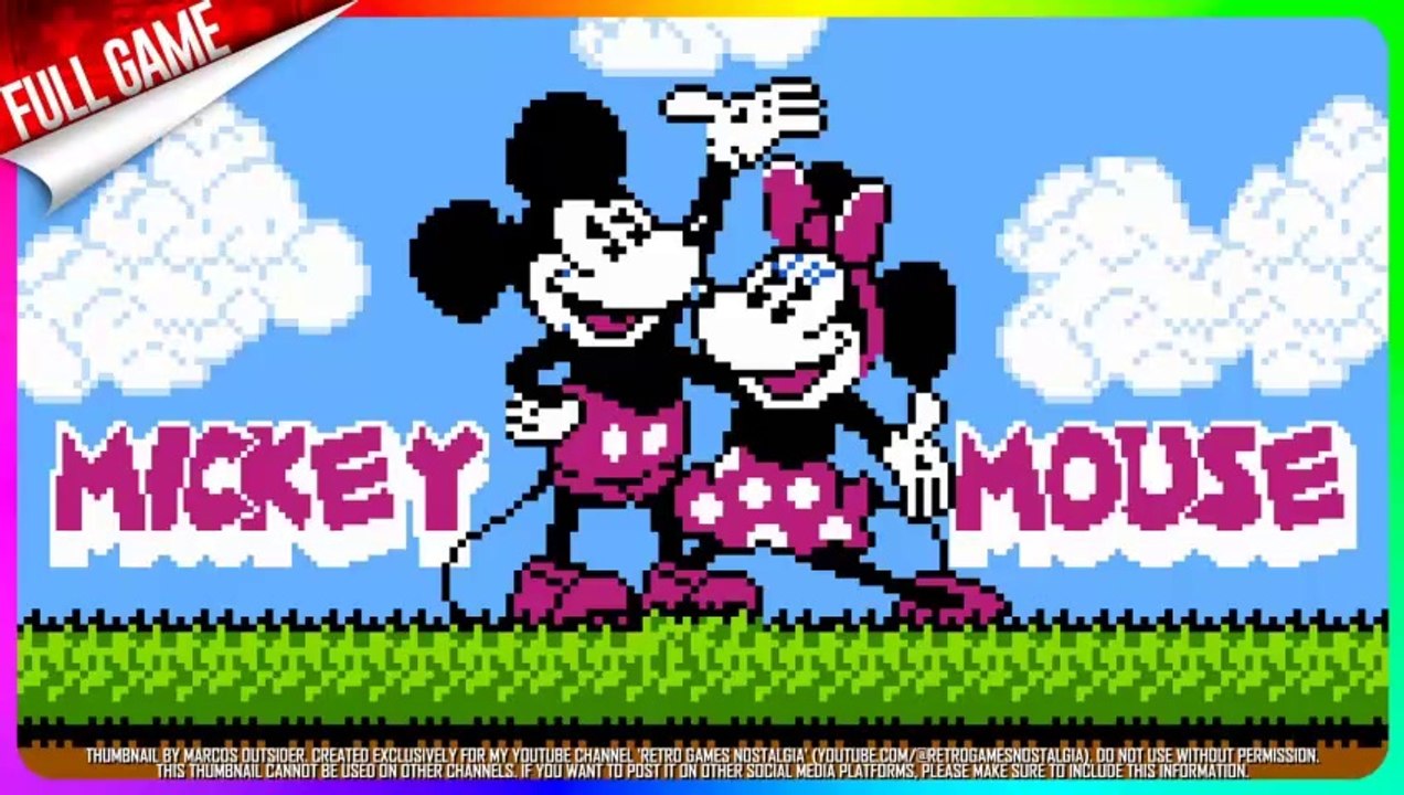 Mickey Mousecapade [NES ‧ US] - video Dailymotion