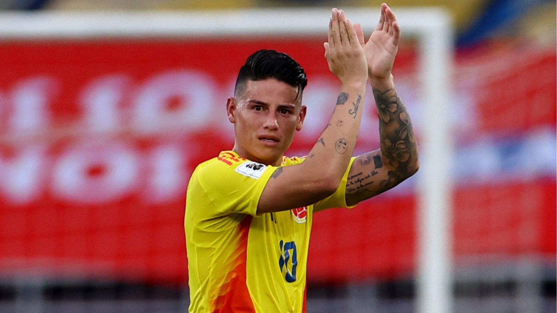 James Rodríguez, Rayo Vallecano competing for 6th place in the league ...
