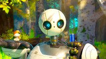 The Wild Robot - Roz Meets Rummage Scene Recap - Brightbill Learns How ...