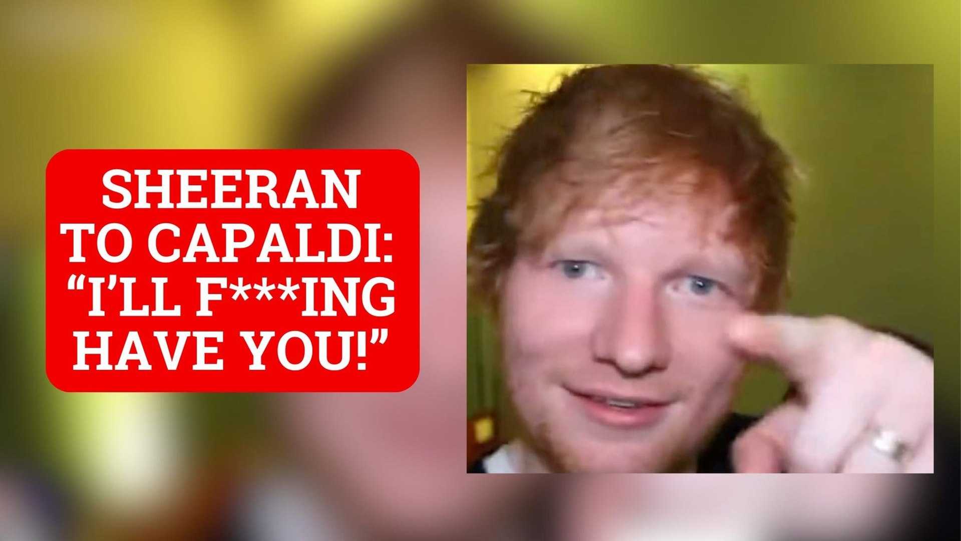 Ed Sheeran provokes Lewis Capaldi to fight him in boxing ring - MARCA ...