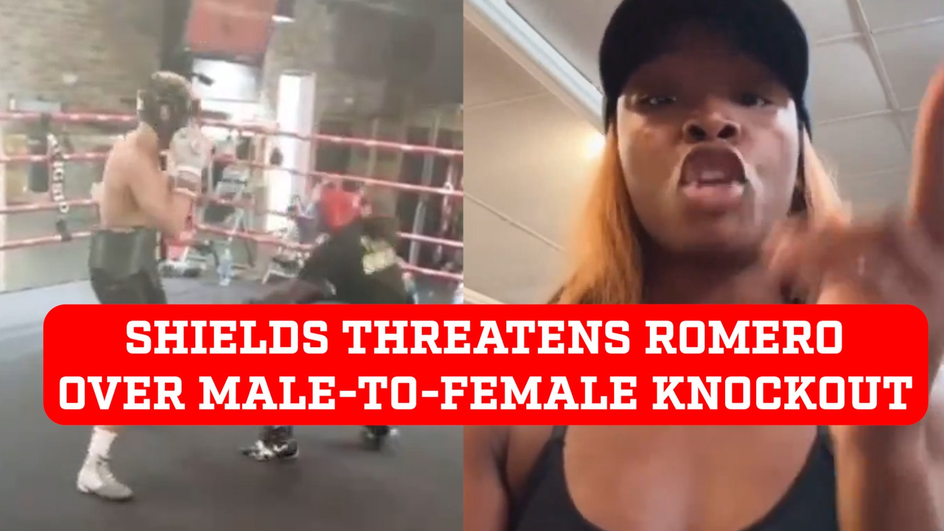 Claressa Shields threatens Rolly Romero over male-to-female knockout ...