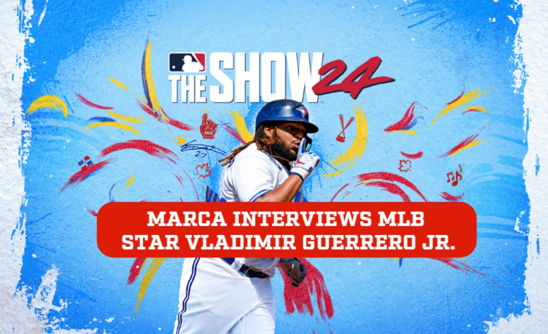 Vladimir Guerrero Jr. speaks to MARCA after making 'MLB: The Show 24 ...