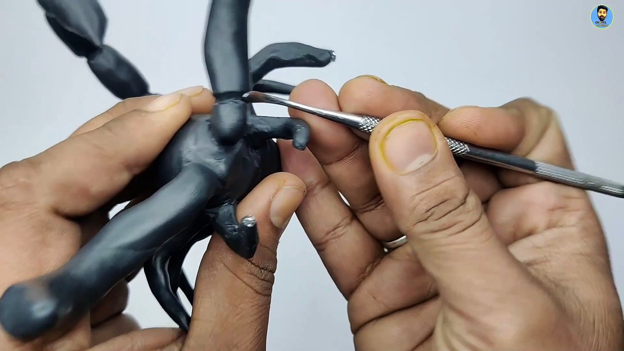 How to make clay Scorpion easy - video Dailymotion