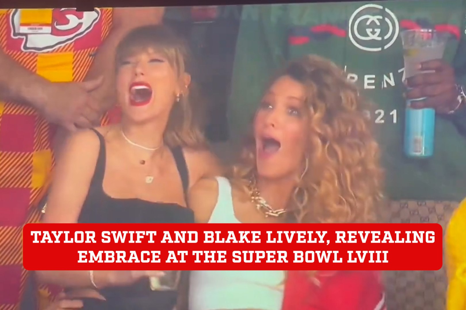 Taylor Swift and Blake Lively in an emotional embrace captured by the ...