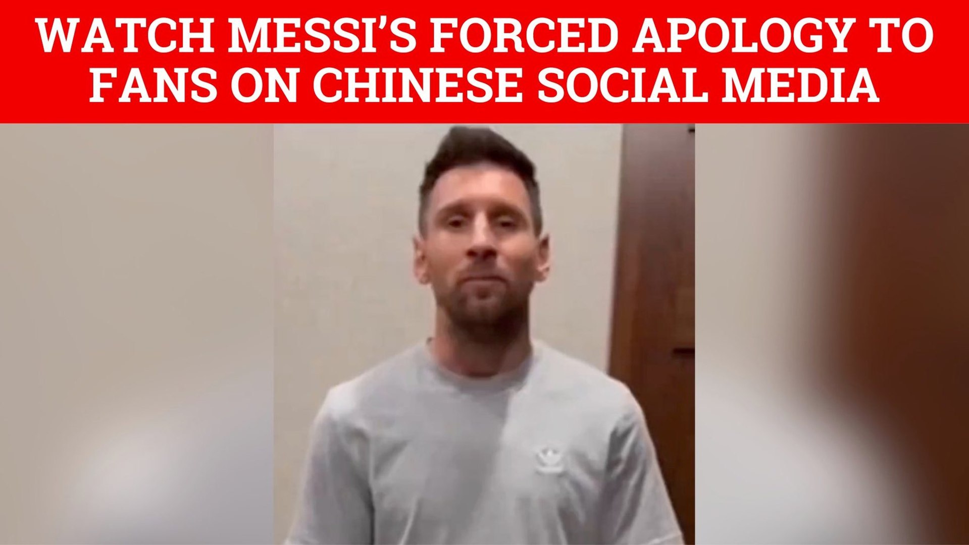 Lionel Messi forced to apologize on Chinese social media for Inter ...