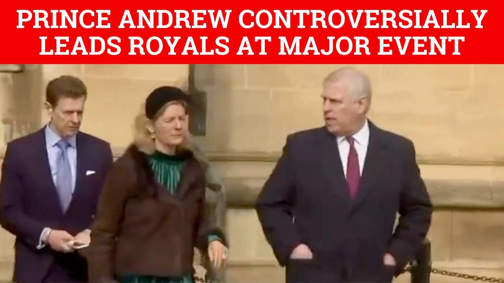 Controversial Prince Andrew represents Royal Family in lieu of King Charles, William and Kate ...