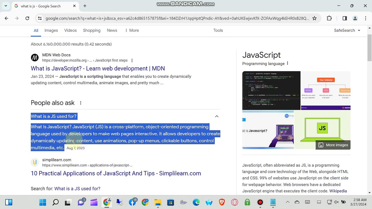 What is JS in Web Development I TechWorldOfficial - video Dailymotion