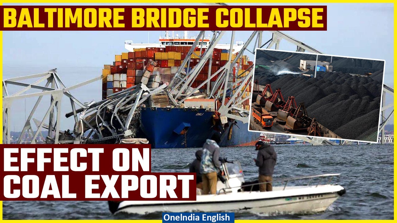 Baltimore Bridge Collapse may block export of 2.5 M tonnes of coal for ...